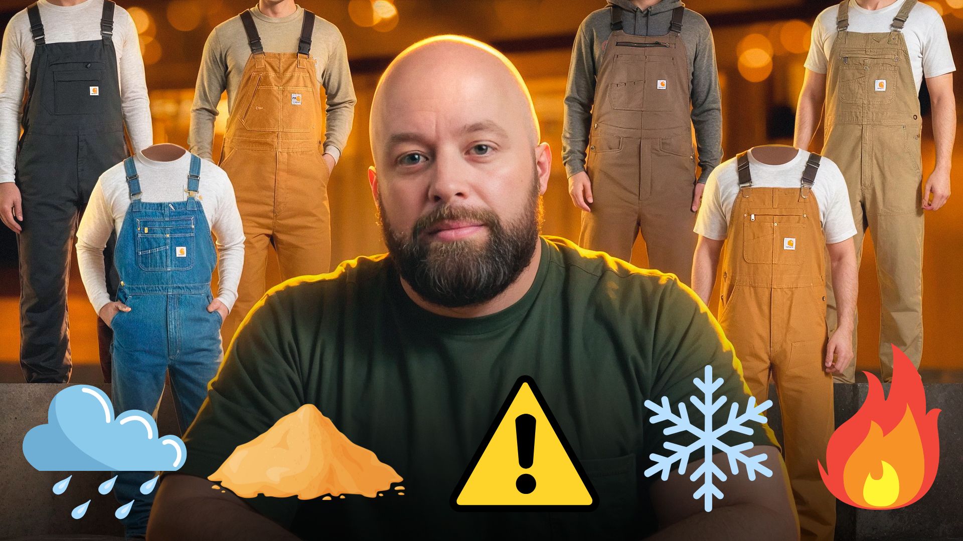 Every Carhartt Bib Overall Compared - by Carl Murawski