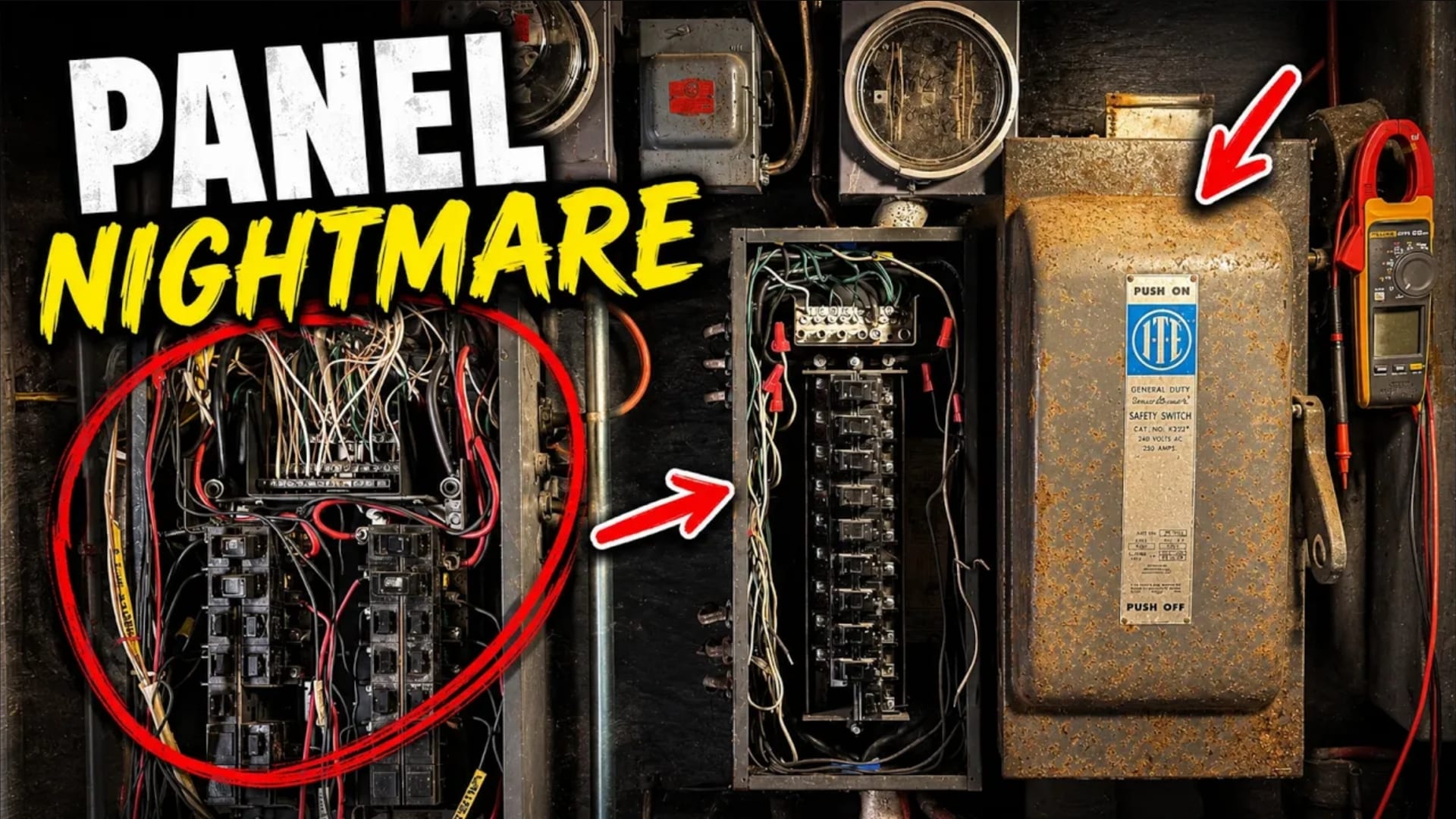 Old Electrical Panel Upgrade: What We Found Inside an 1800s Connecticut ...
